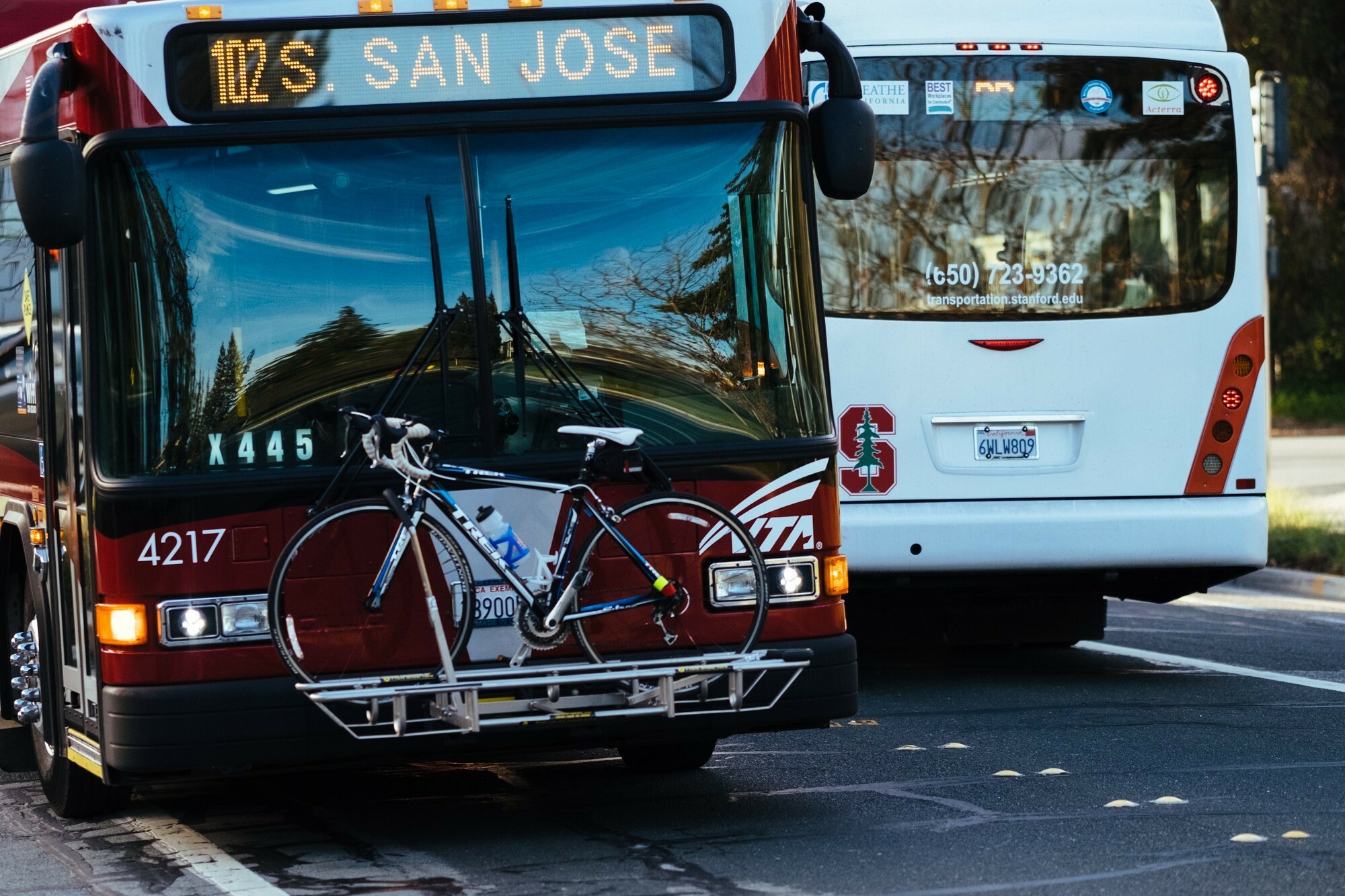 How to Take your Bike on the Bus • Stanford Research Park